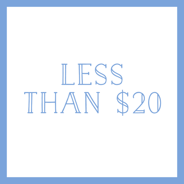 LESS THAN $20 – Blair's