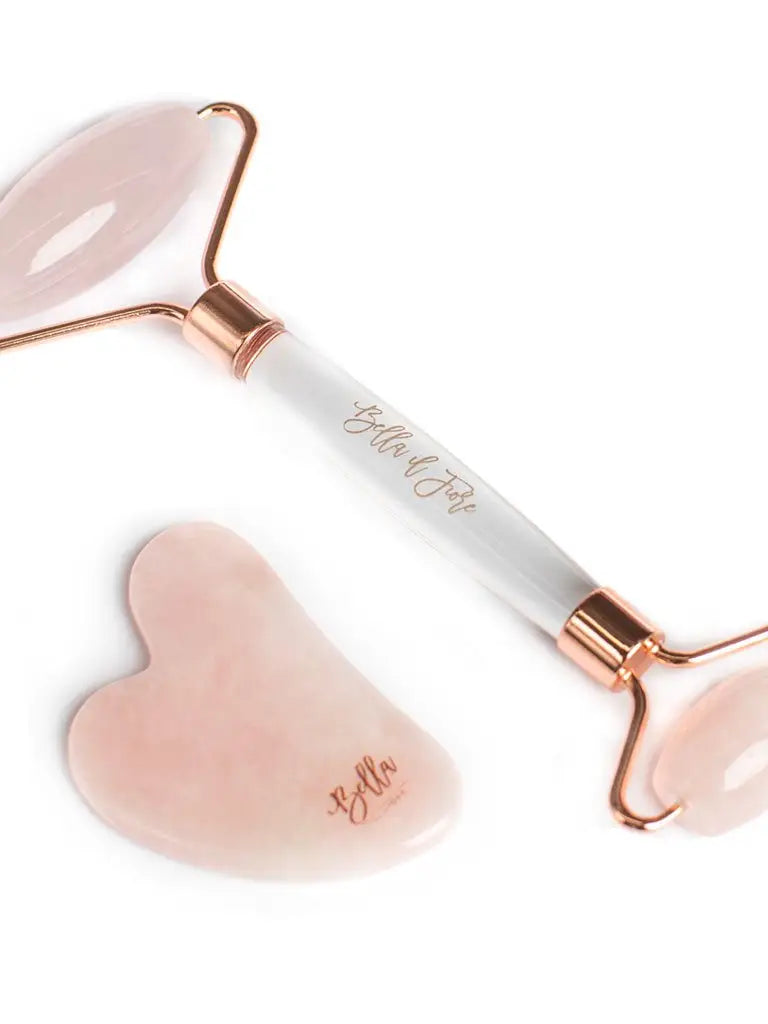 Rose Quartz Roller + Stone Tool Kit – Blair's